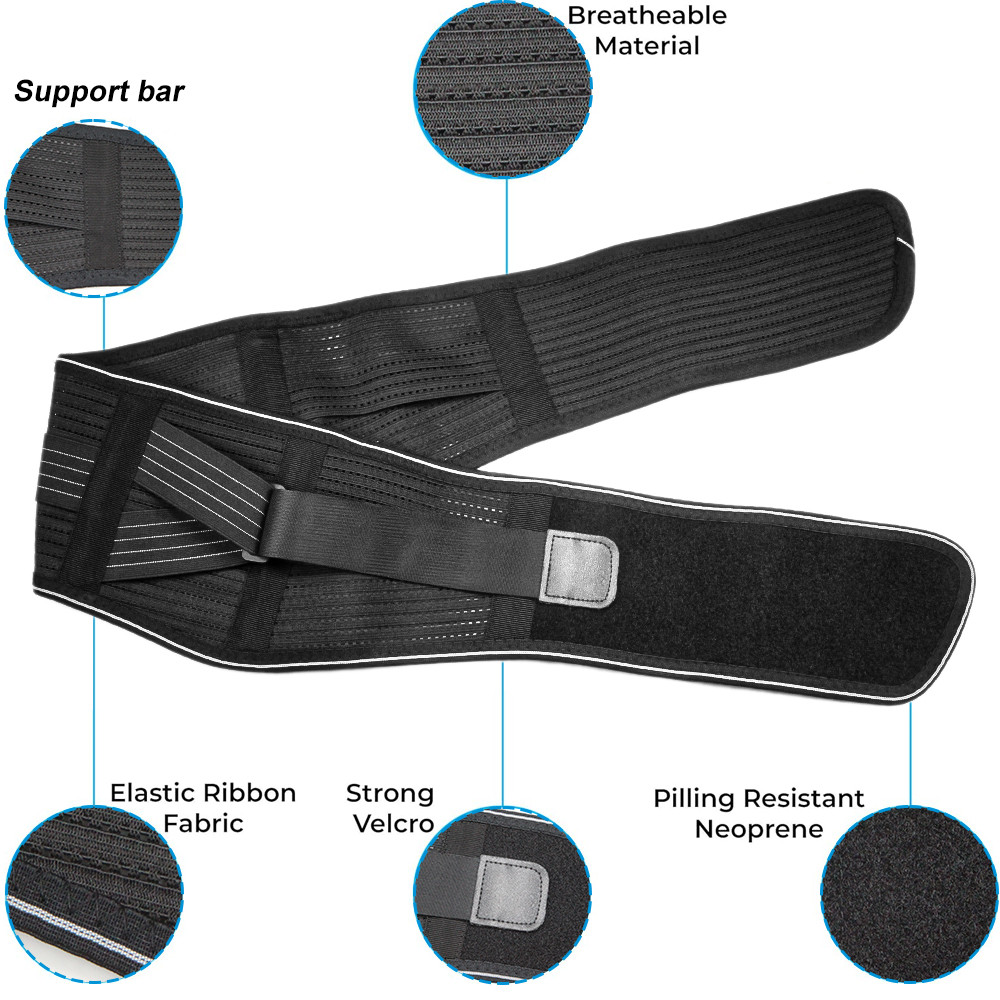 1PCS Lower Back Pain Relief Brace - Herniated Disc & Scoliosis Support ...