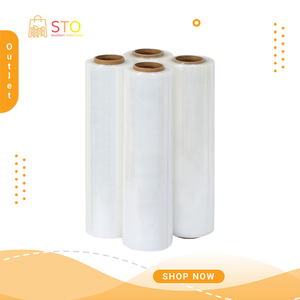 STO Transparent Stretch Film Waterproof Office Factory Use For Parcel ...