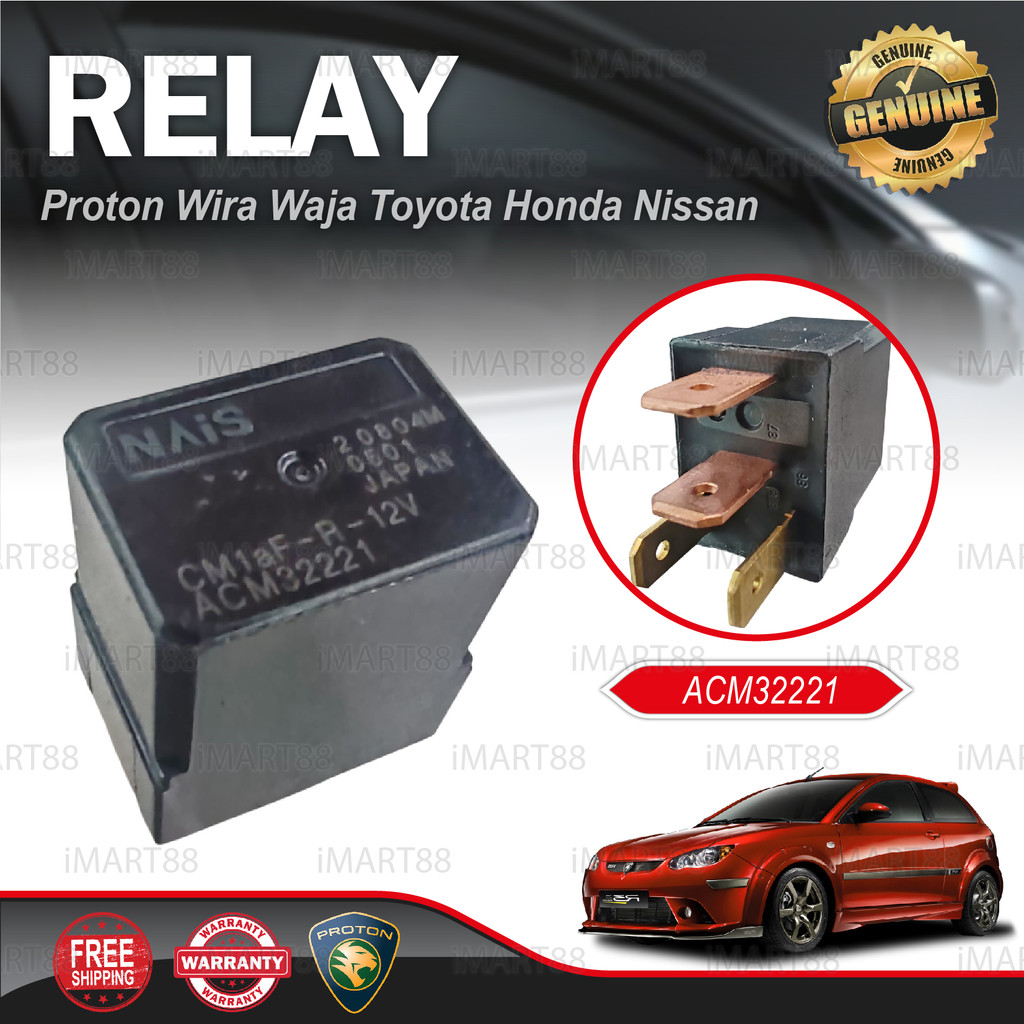 TOYOTA LEXUS Proton Honda Nissan Power Relay Japan Lamp Relay 4PIN AiS ...