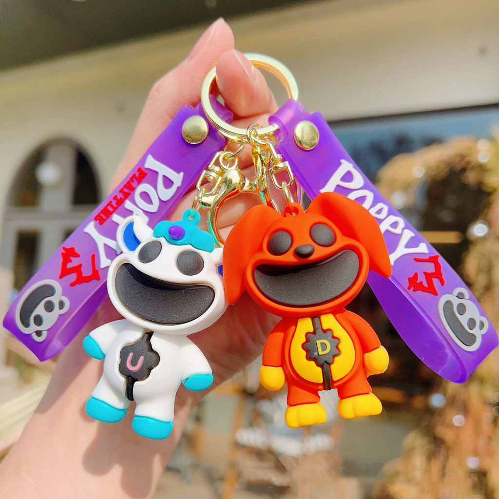 Game Smiling Critters Keychain Poppy Playtime Cartoon Hopscotch Catnap ...