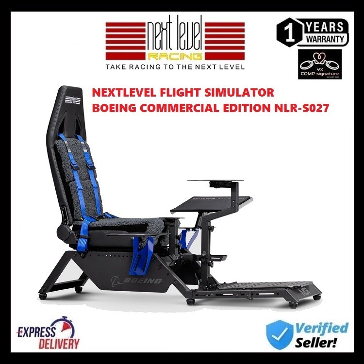 NEXTLEVEL FLIGHT SIMULATOR BOEING COMMERCIAL EDITION NLR-S027 | Shopee ...