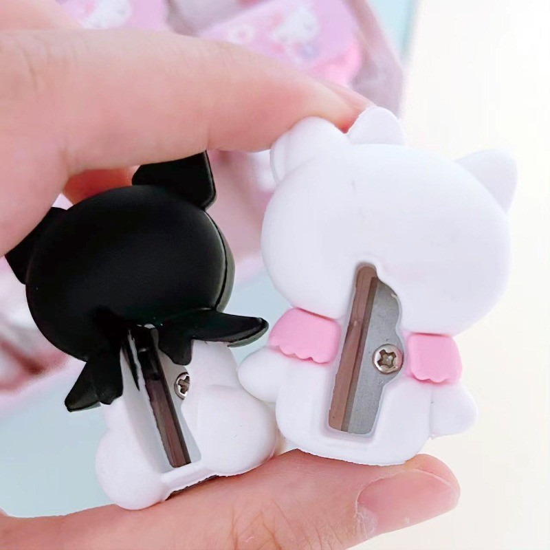 Sanrio Silicone Mini Manual Pencil Sharpener Hello Kitty Kuromi Melody ...