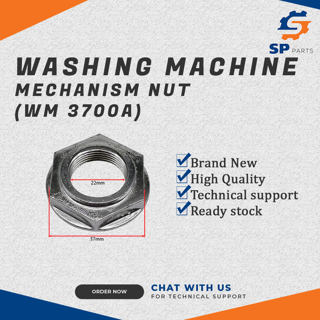 UNIVERSAL WASHING MACHINE MECHANISM NUT READY STOCK | Shopee Malaysia