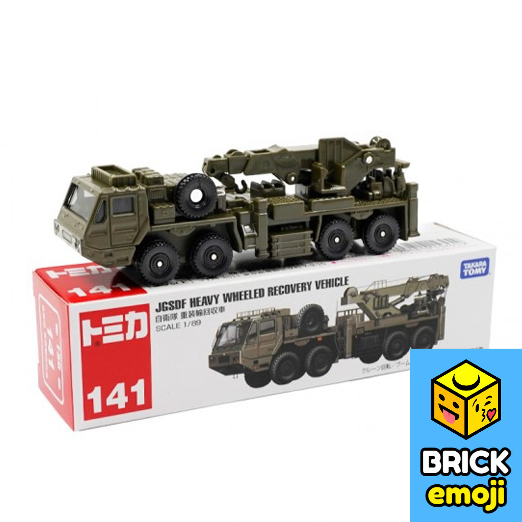 Long Tomica No.141 JGSDF Heavy Wheeled Recovery Vehicle 1/89 (JP/CN ...