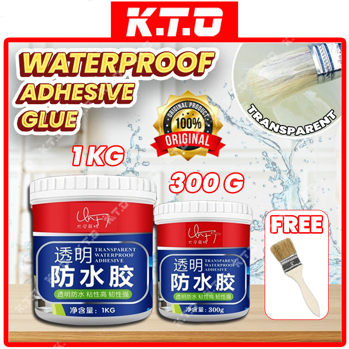 300G / 1KG Waterproof Adhesive Glue Transparent Multipurpose Wall Tile ...