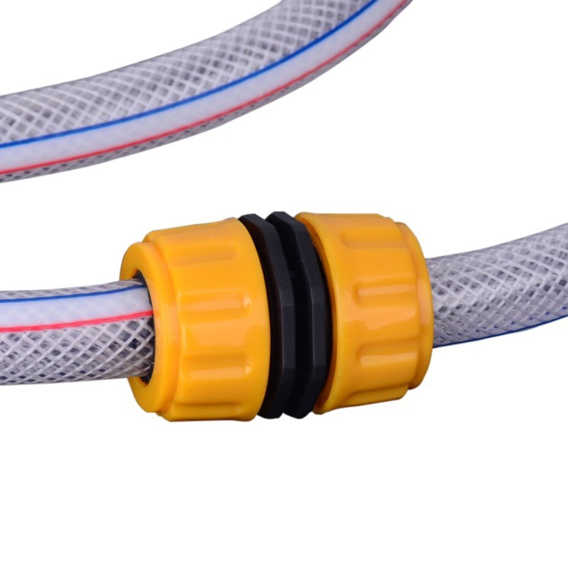Garden Hose Quick Connector 1/2 3/4 1" Pipe Coupler Stop Water ...