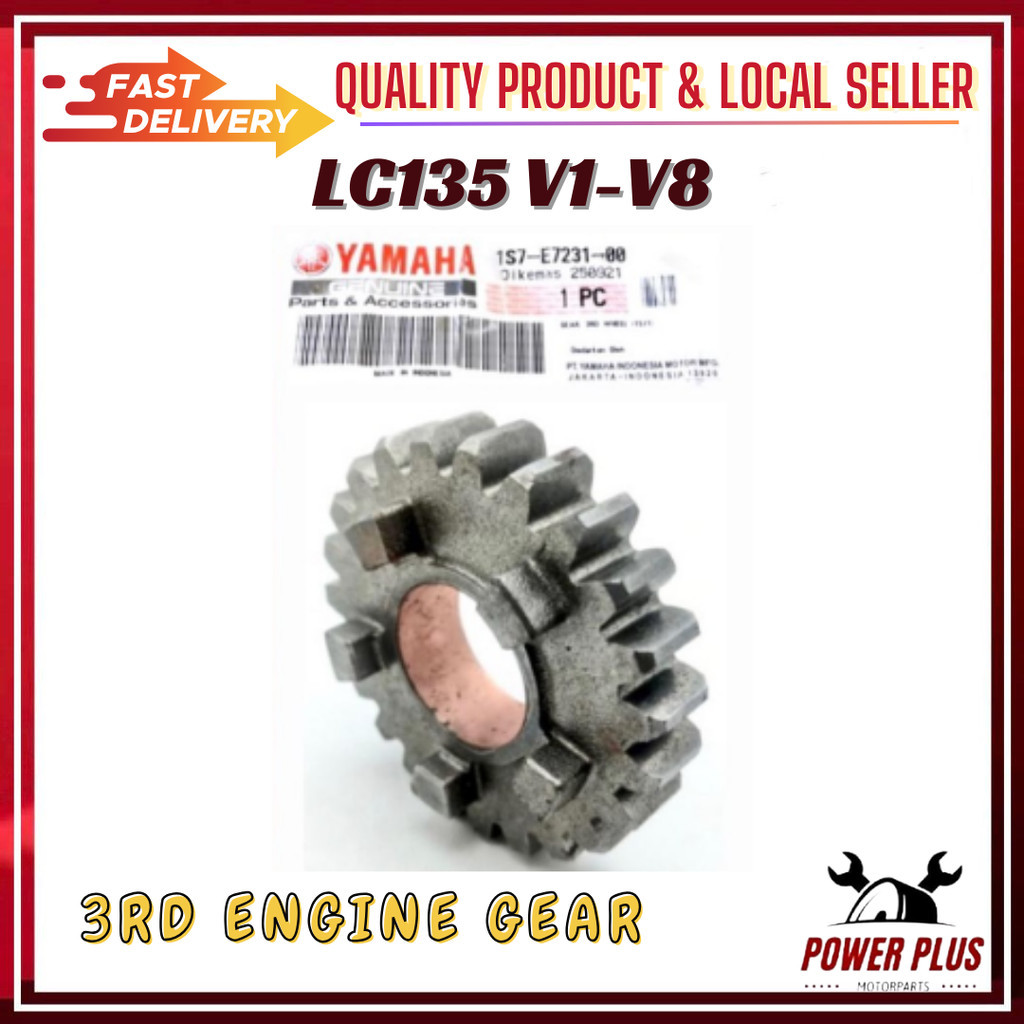 100% Original Yamaha LC135 LC 135 135LC V1 V2 V3 V4 V5 V6 V7 Engine ...