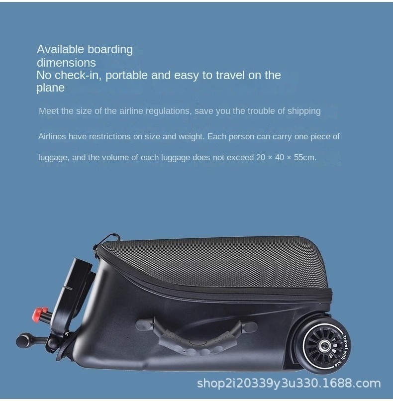 Qbox Children's Luggage Can Mount Lazy Walking Baby Handy Tool Can ...