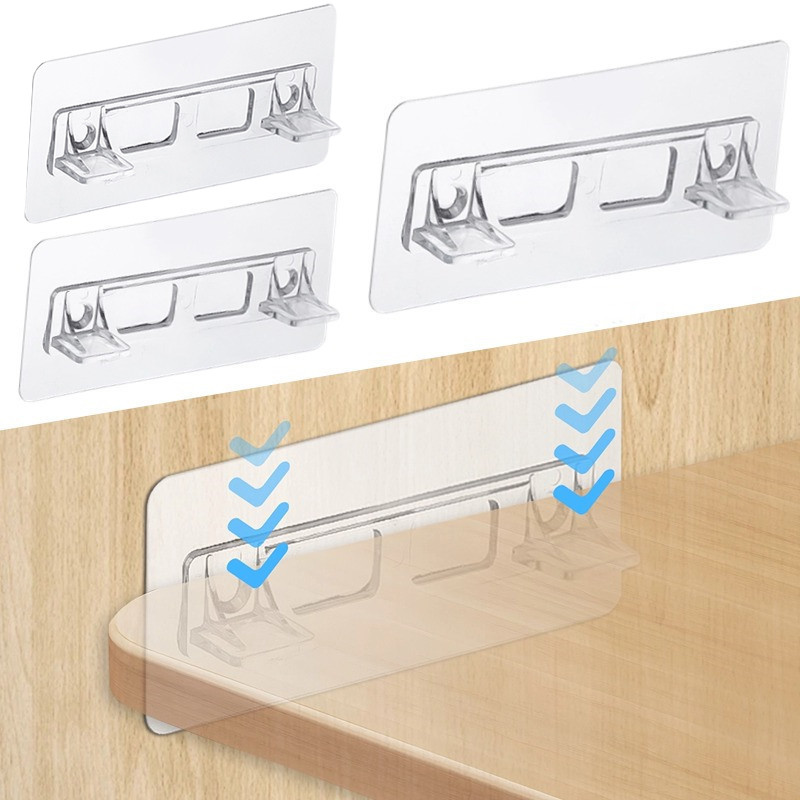 1/3/5Pcs Upgraded Transparent Divider Fixing Rack - Wardrobe Partitions ...
