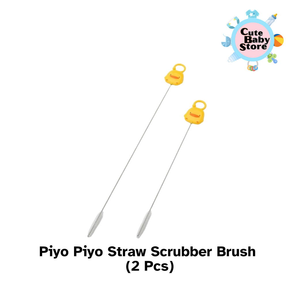 Piyo Piyo Straw Scrubber Brush (2 Pcs) | Shopee Malaysia