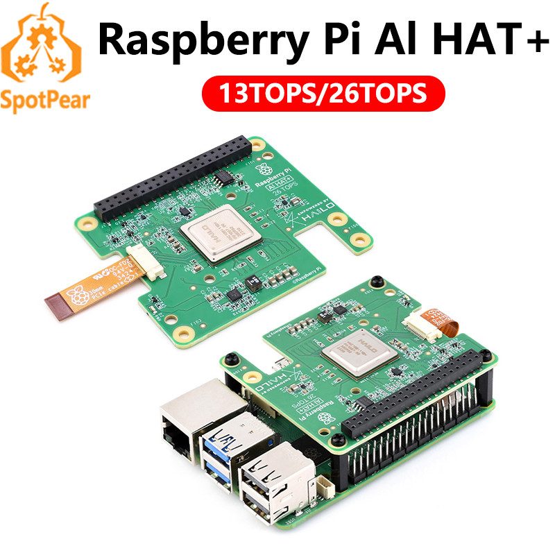 Raspberry Pi AI HAT+ Official Original Hailo-8/8L 13/26Tops For Pi5 ...