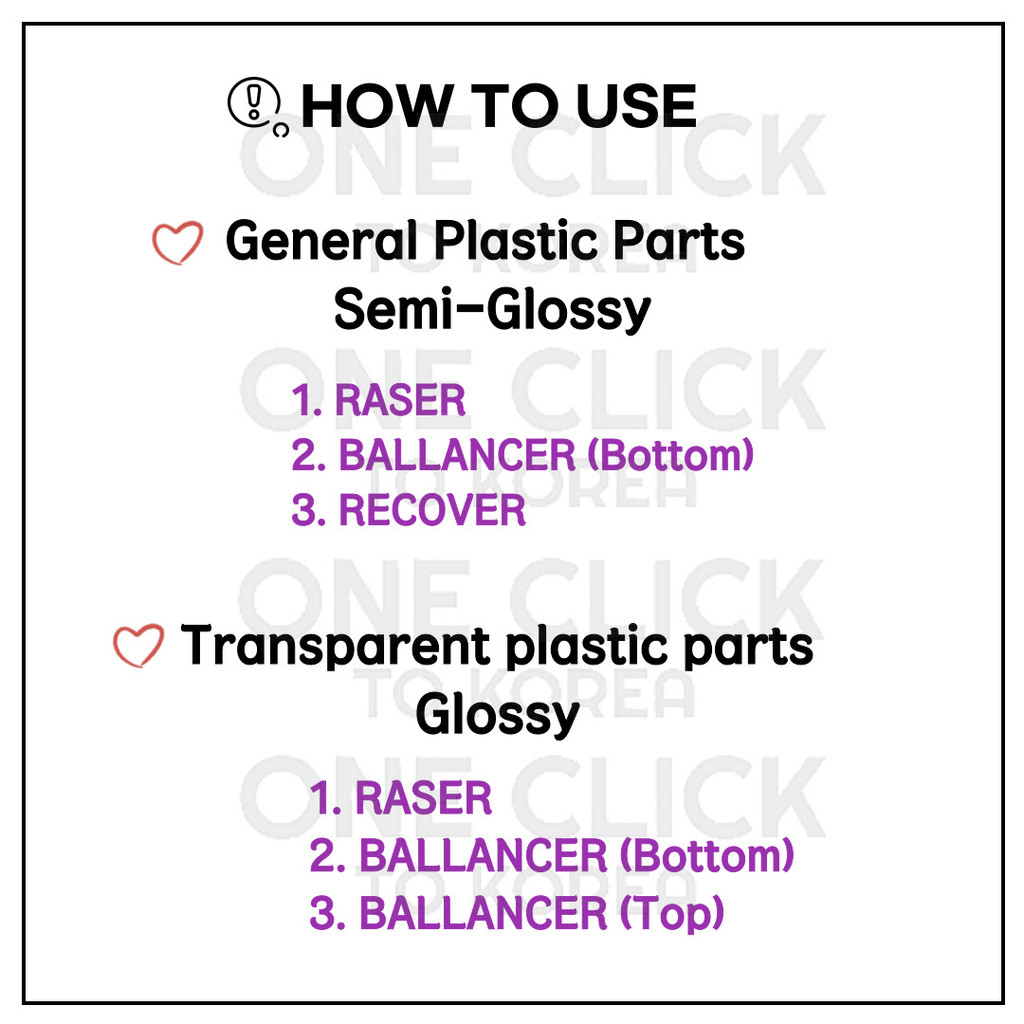 GUNPRIMER R-GRS Gate Remover Set - Raser, Balancer, Recover, Case ...