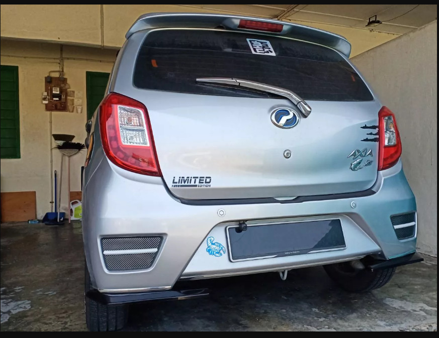 CAR Front Rear Corner Bumper Lip Skirting Diffuser Splitter Protector ...