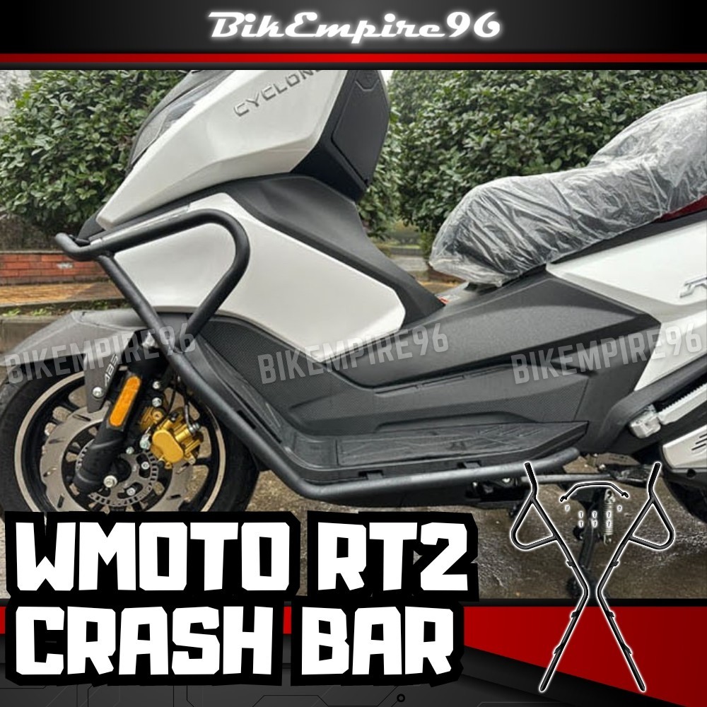 Wmoto RT2 Crash Bar RT2 Heavy Duty Premium Design Frame Solid Strong Harden anodized Perfect ...
