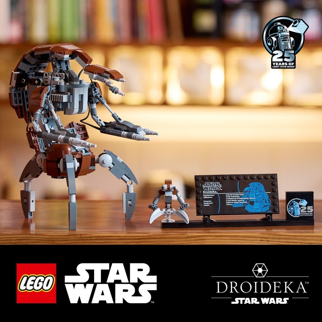 LEGO 75381 Star Wars Droideka Building Toy Set (583 Pieces) | Shopee ...