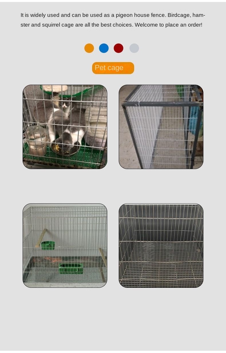 Bird Cage Net Breeding Net Rabbit Cage Net Parrot Pigeon Cage Net Quail ...