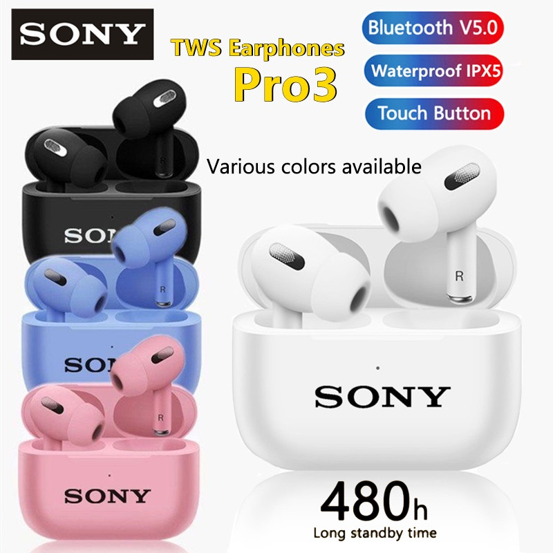 Sony TWS Bluetooth Wireless Earphones Stereo Waterproof Earbuds HD Call ...