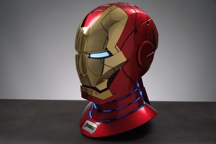 【Ready stock】Genuine AutoKing 1:1 IRON MAN MK5 helmet Wearable Voice ...