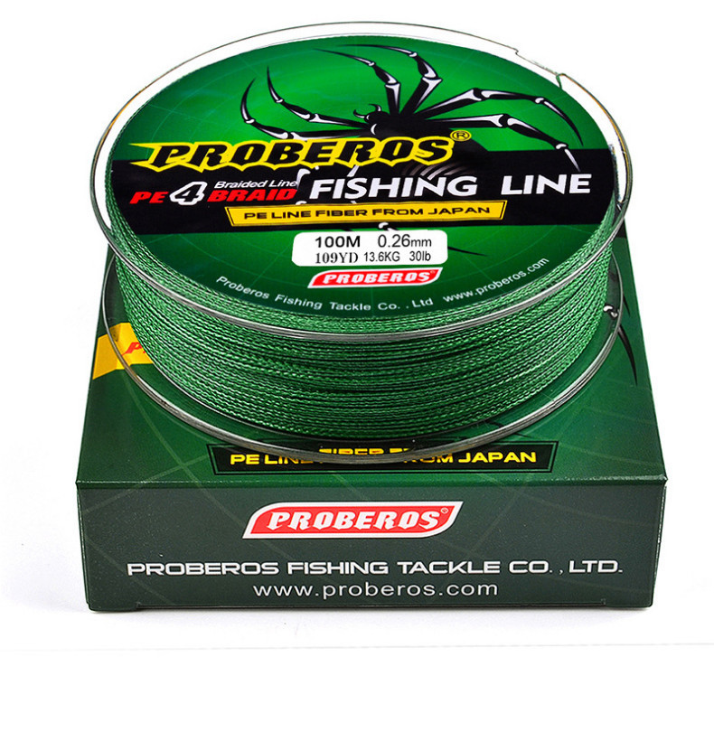100M 0.1mm-0.6mm Braided Fishing Line 6LB-100LB Japan PE Weave ...