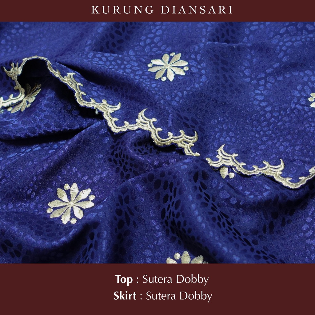 KURUNG DIANSARI Baju Kurung Klasik Loose Baju Wanita Muslimah Lengan ...