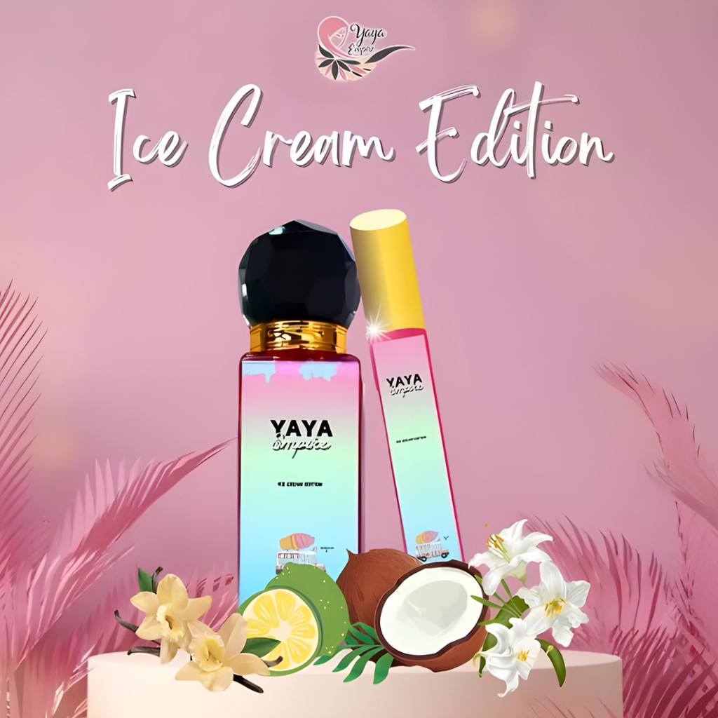 YAYA Perfume 35ml ICE CREAM Edition Mia Azhar x Yaya Empire Dino Long ...