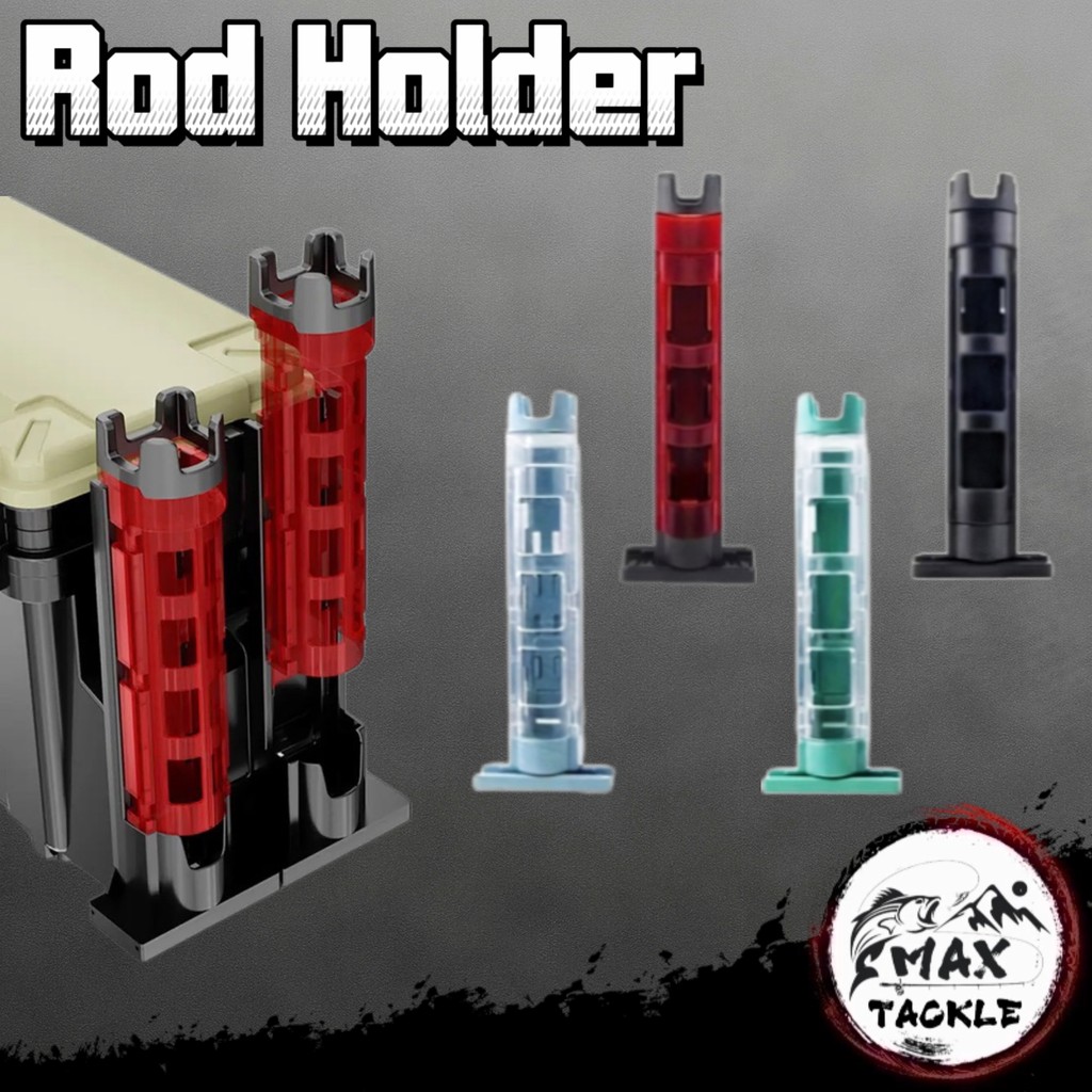 Pole Holder Fishing Rod Holder for Tackle Box Alat Tempat Letak Joran ...