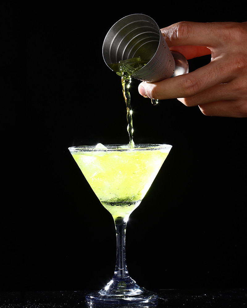 Triple Scale Stainless Steel Jigger Cocktail ‌Measuring Cup Bartender ...