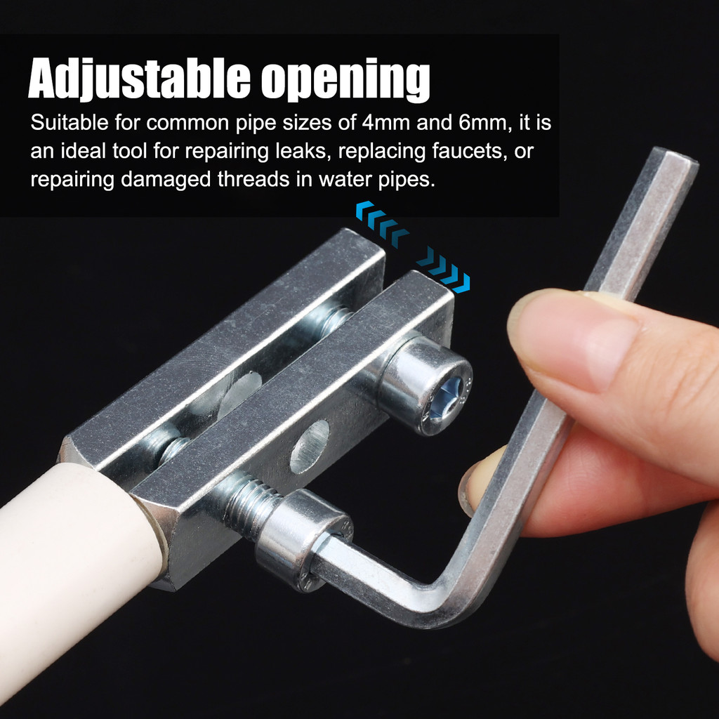 Portable PPR/PPE Pipe Repair Kit - Heavy-Duty Angle Valve Broken Wire ...