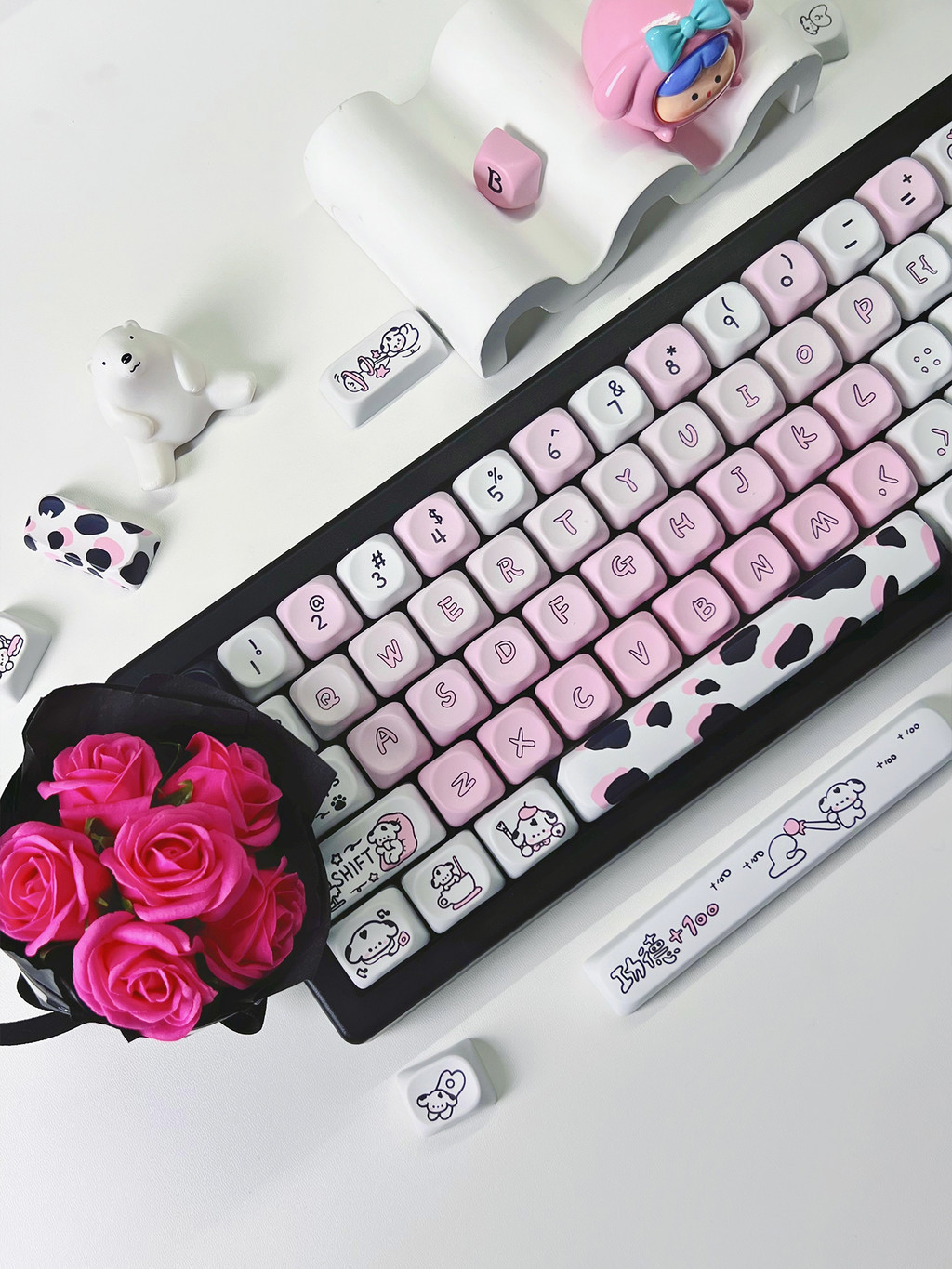 Spot Dog Keycap Similar MOA Profile PBT Five-side Dye Sublimation ...
