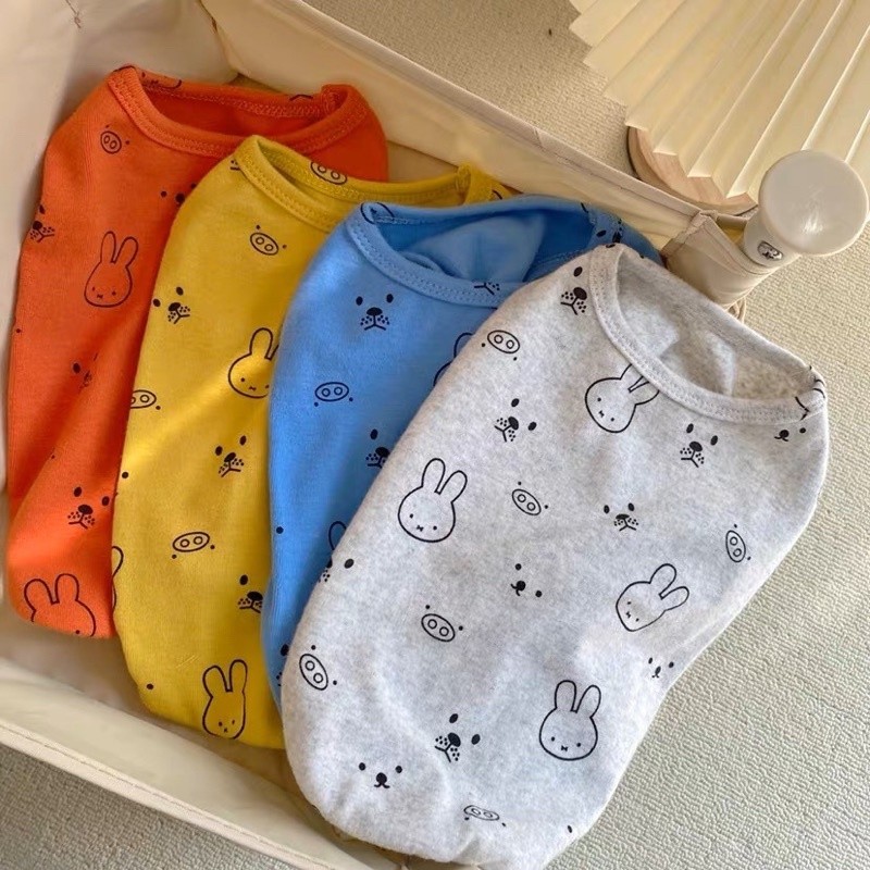 Pet Clothes Cotton Shirt Dog Cat Shirt Baju Kucing Singlet ...