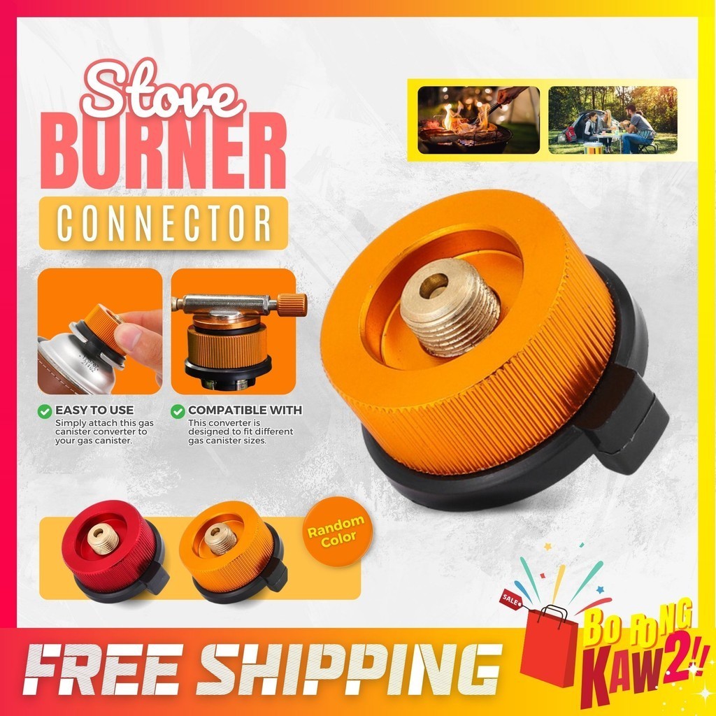 Gas Canister Adapter Connector for Butane Gas for Outdoor Camping Stove ...