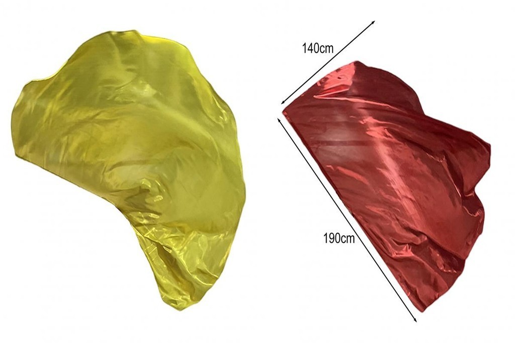 goodluck| Stretchable Metal Rod Dance Flag Shiny Dance Flag Options ...