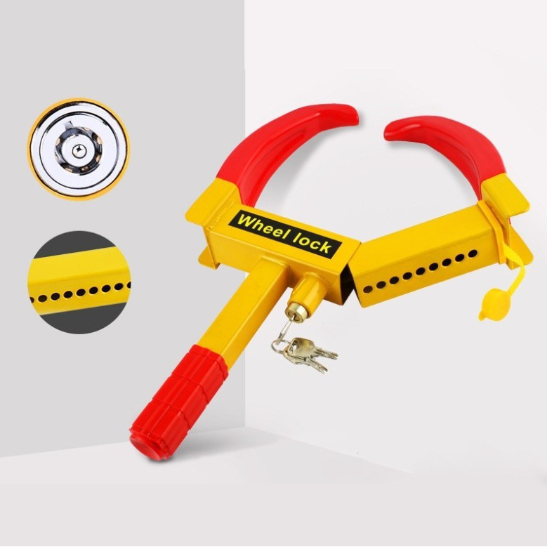 Universal Car Wheel Lock Anti-Theft Tyre Car Clamp Safety Tire Security ...