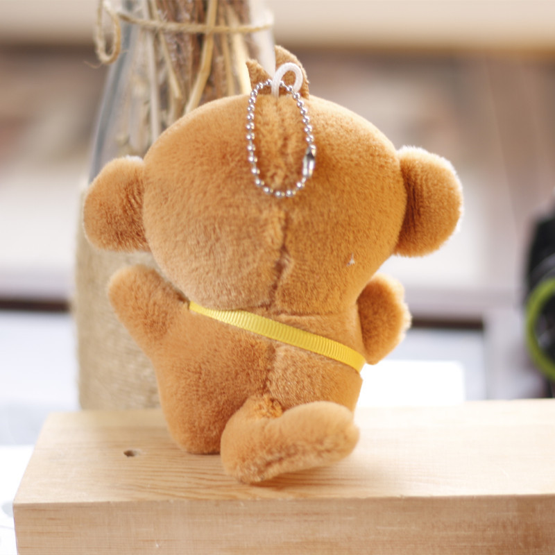 Endearing Monkey Plush Keychain Cozy Stuffed Animal Toy For And ...