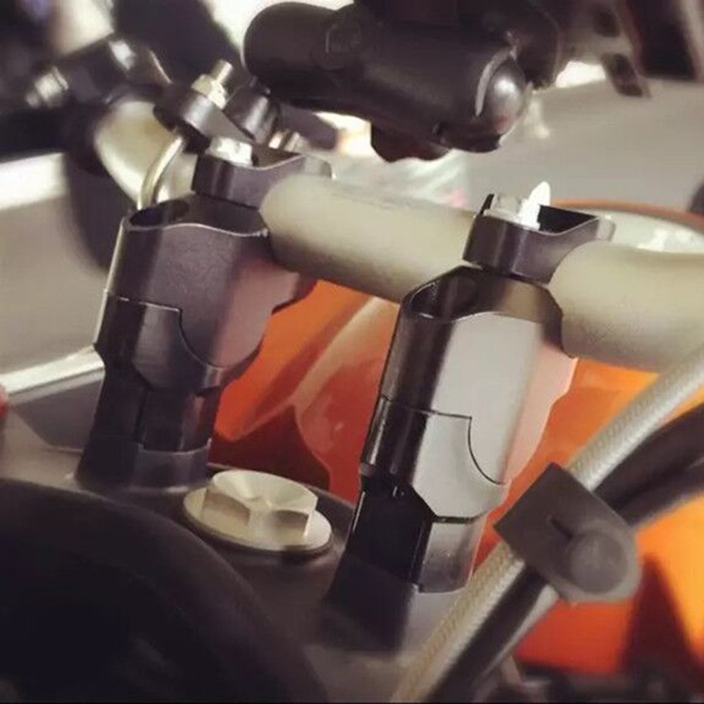 Motorcycle Handlebar Riser Clamps For KTM 1050 1090 1190 Adventure ADV ...