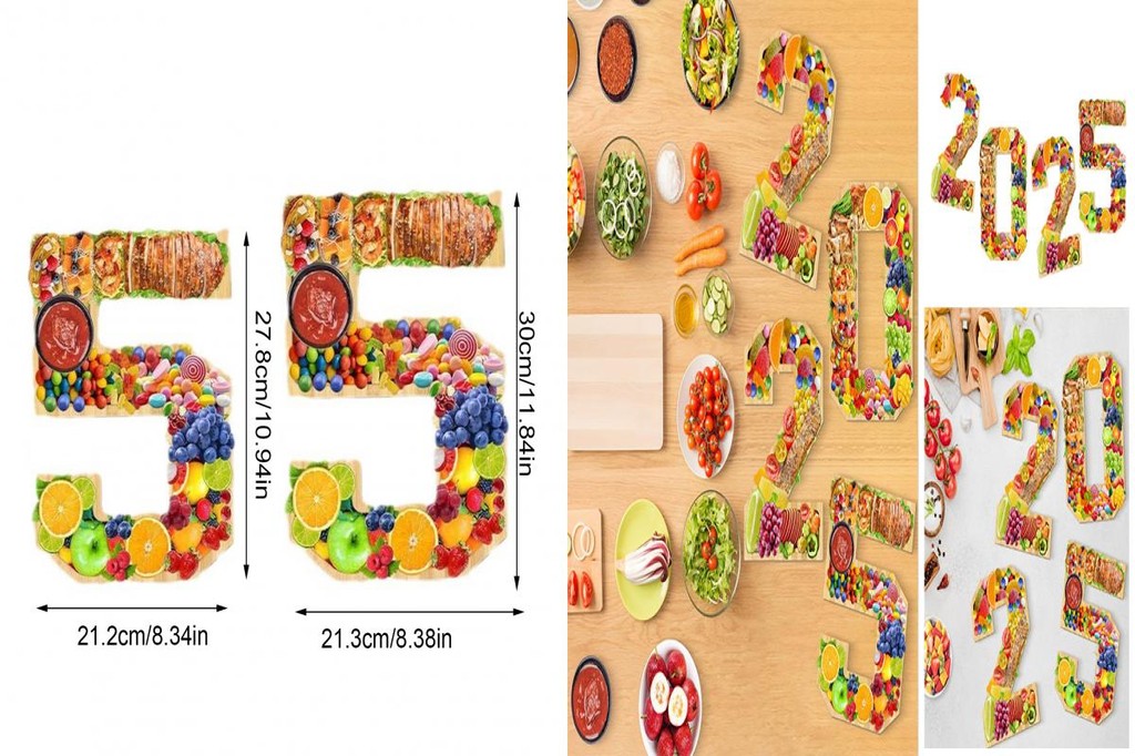 CM Barbecue Display Board Wedding Party Serving Tray 2025 Graduation ...