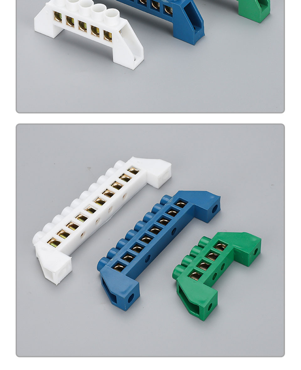 Bridge Type Zero Line Ground Bar Grounding Copper Bar Distribution Box ...