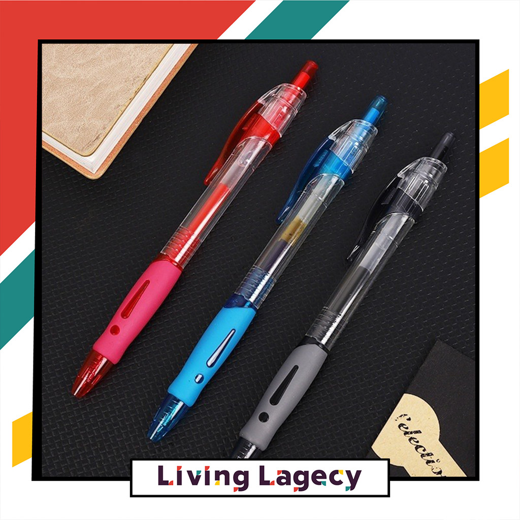 LIVING LAGECY Classic Press Gel Ink Pen 0.5mm Bullet Signature Pen ...