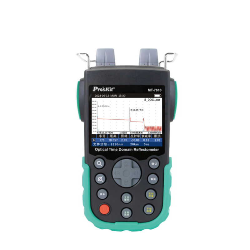 Pro'sKit Optical time domain reflectometer Optical fiber tester Fault ...