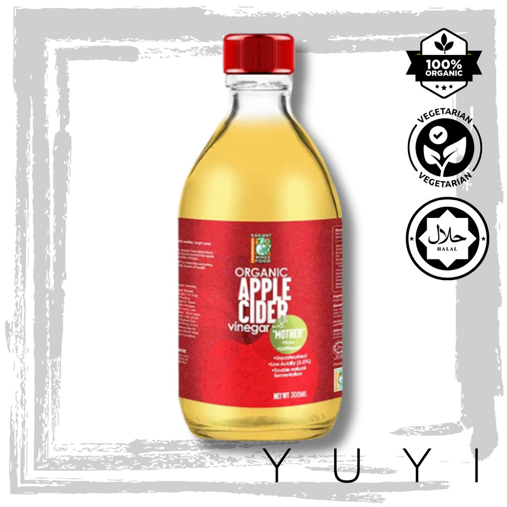 【Free Gift】Organic Apple Cider Vinegar - 300ml | Shopee Malaysia