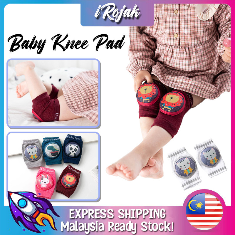 [iRojak] Baby Crawling Elbow Cushion Knee Pads Baby Knee Protector Baby ...