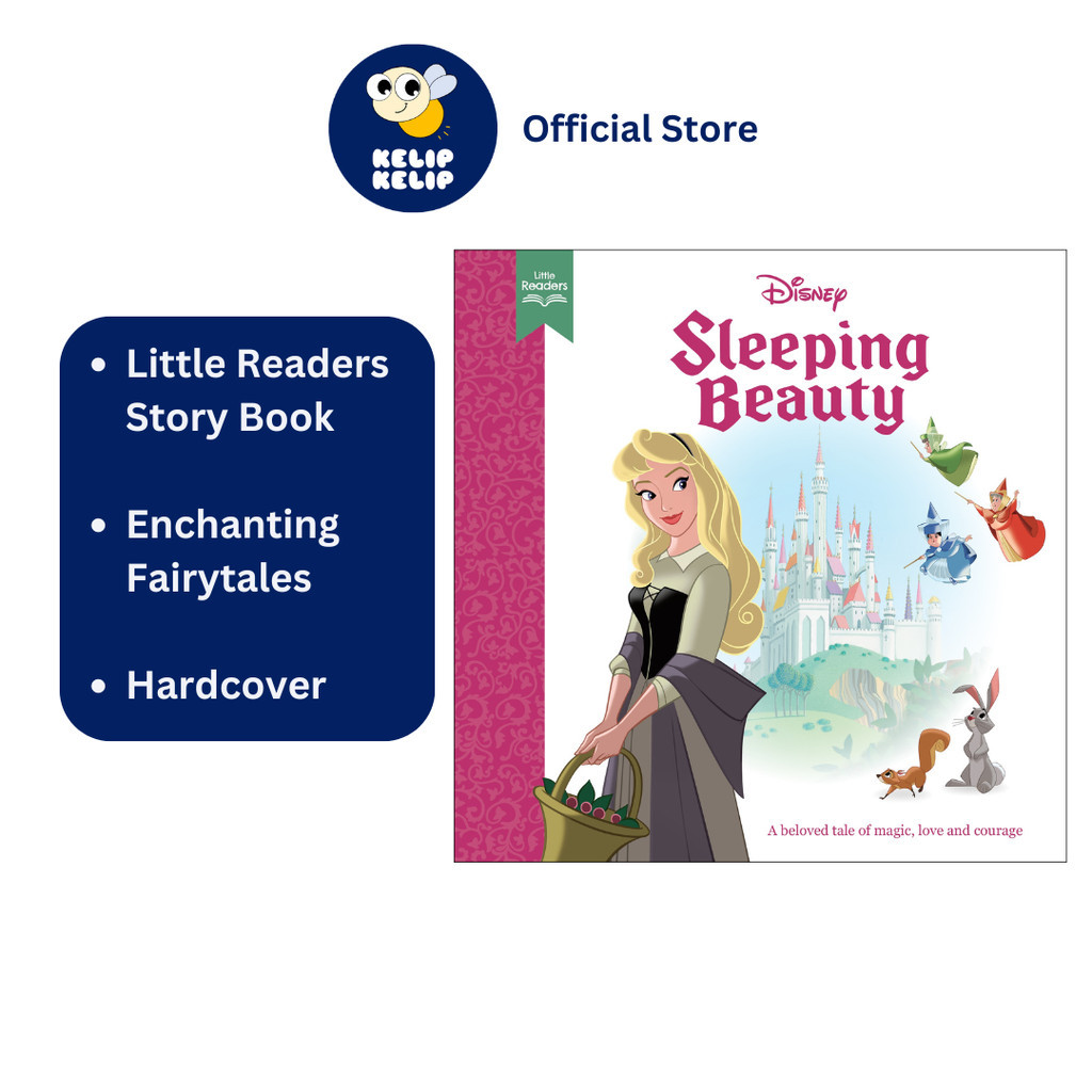 Disney Sleeping Beauty Little Readers Hardcover Story book For Kids ...
