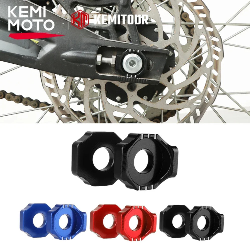 For Surron Rear Axle Nut Bolt Chain Adjuster Axle Block M12 1.25P ...