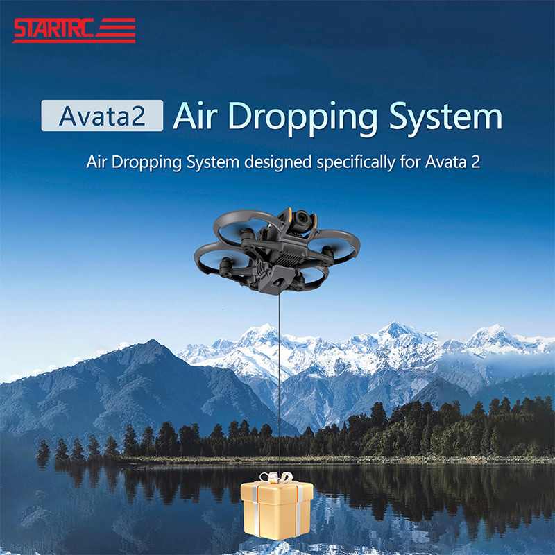 STARTRC Airdrop System for DJI Avata 2 Drone Top Extension Mount Holder ...