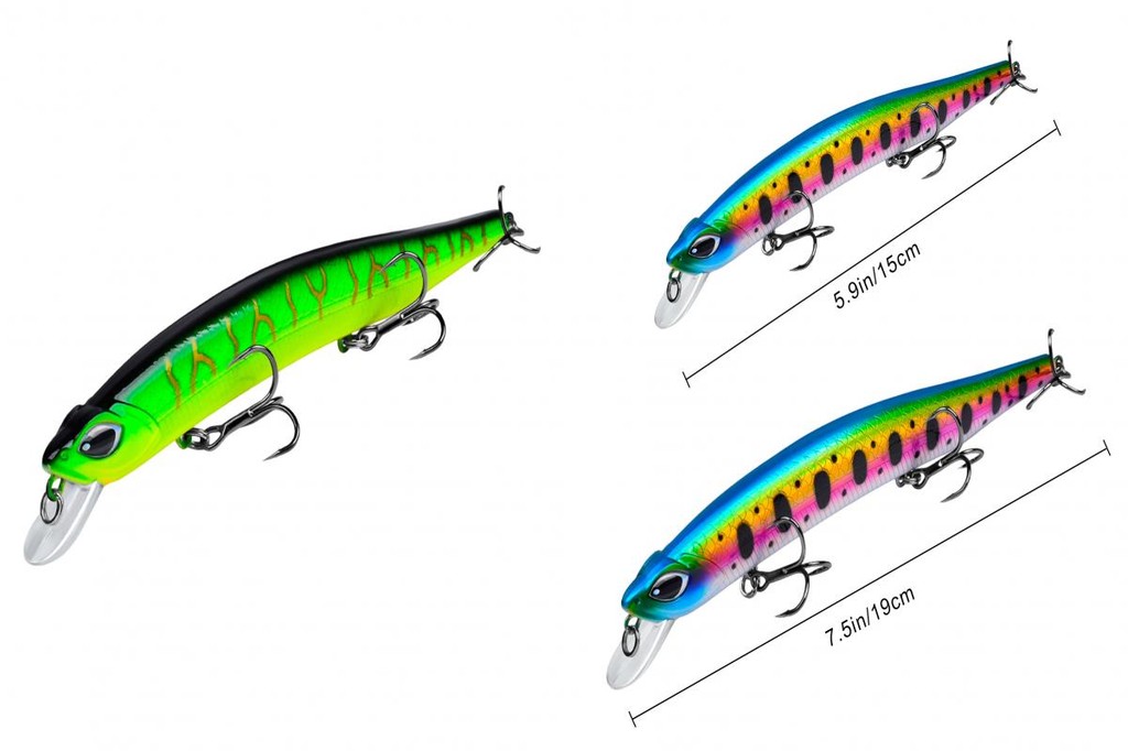 TS Topwater Minnow Lure Floating Minnow Lure Floating Minnow Fishing ...