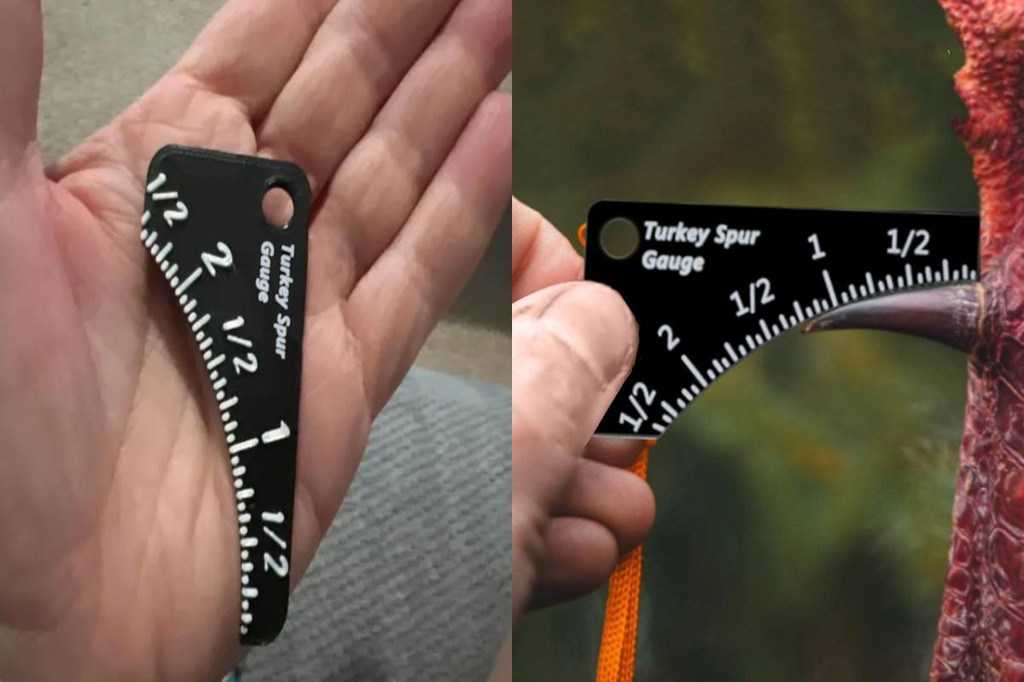 Wild Turkey Hunting Gear Turkey Age Meter Wild Turkey Spur Gauge ...