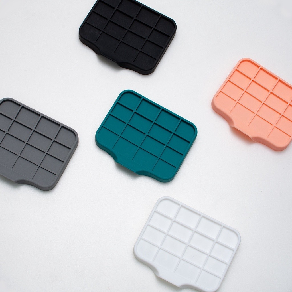 【In Stock】NEW Faucet Sink Tray Organizer Self-Draining Silicone Soap ...