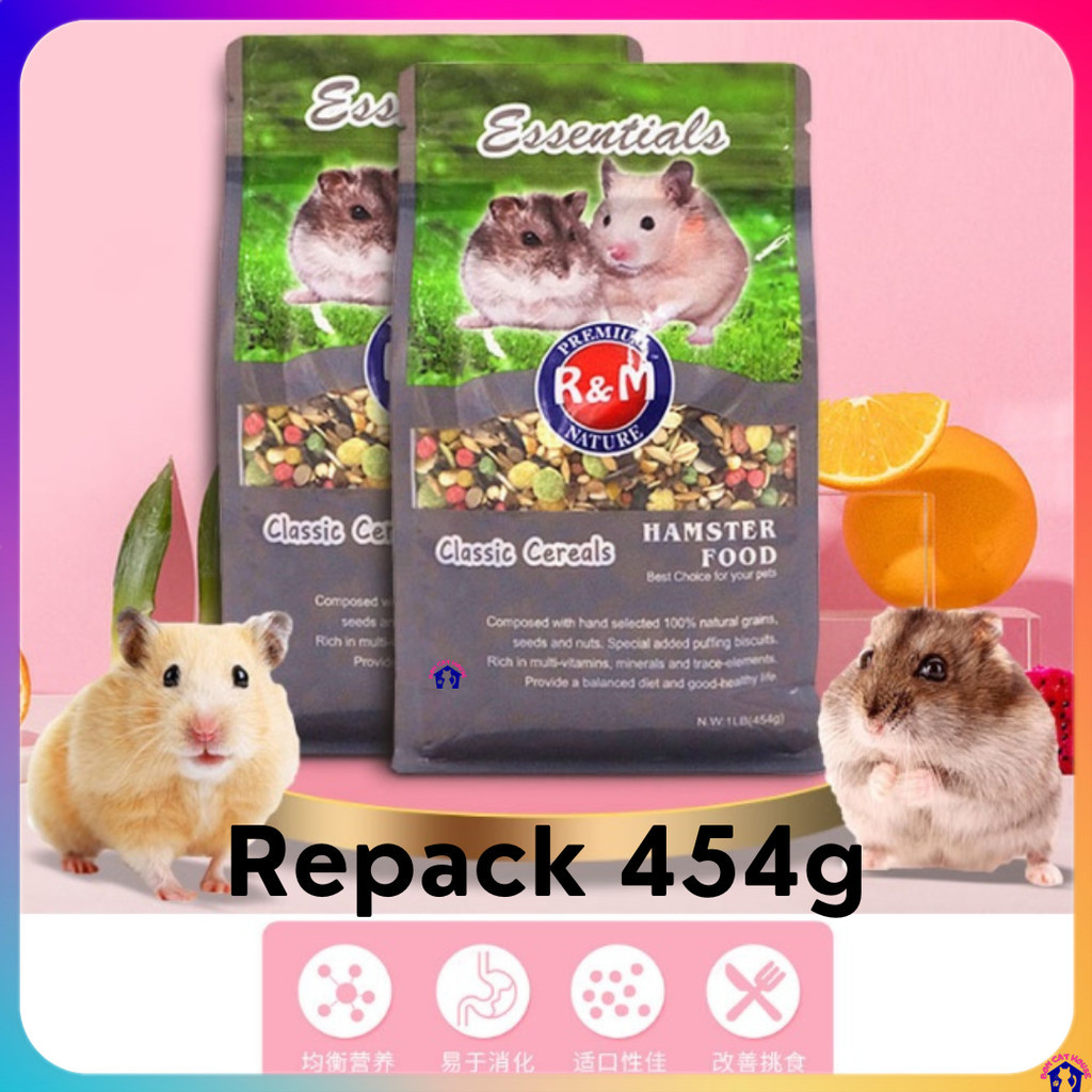 R&M Classic Cereal Hamster Food 454g (ORIGINAL PACK / REPACK) | Shopee ...