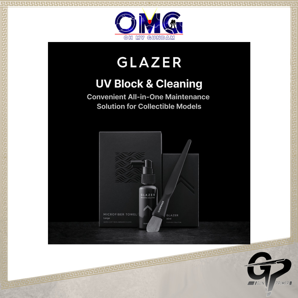 Tool Gunprimer Glazer Finishing Solution GZ-60-BS1Gloss Finishing Spray Dust Brush Coating ...
