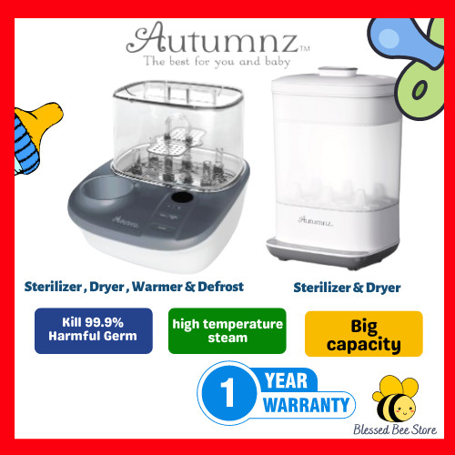 Autumnz All - In - OneBaby Bottle Sterilizer (Sterilise, Dry, Warm and ...